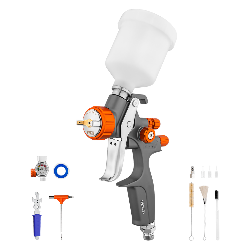 REFINE | AIR SPRAY GUN | AIR SANDER | OVER 44 YEARS TECHNOLOGY